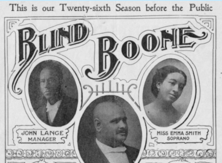 John W Boone and the Blind Boone Concert Company - Unite News